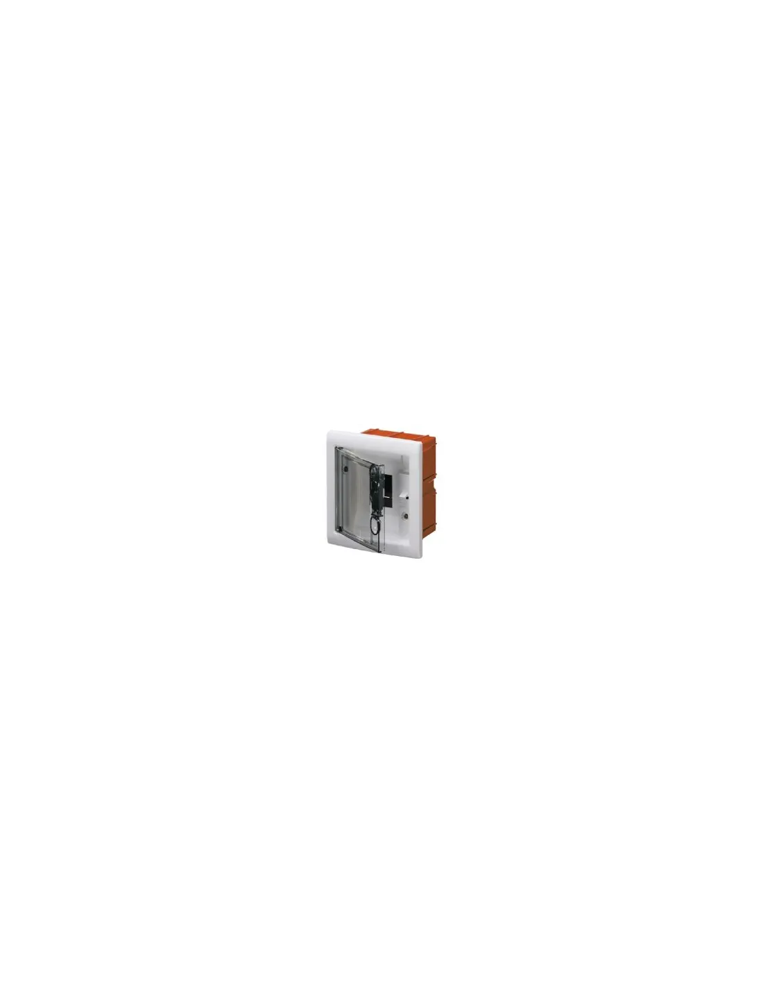 Gewiss 4M Smoked Recessed Electrical Panel | Elettroclick