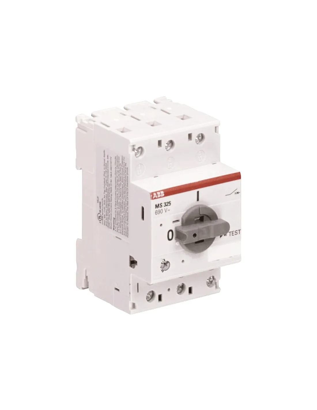 Interruttore salvamotore Abb MS325 100Ka 4.0-6.30A EP 943 3 | Elettroclick