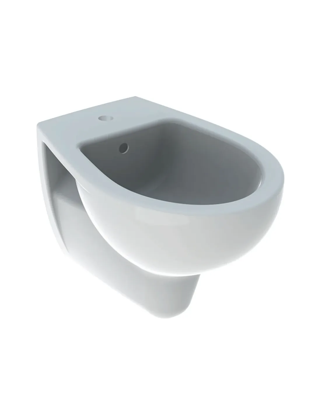 Geberit COLIBRI' wall-hung bidet, with tap hole and overflow, white ...