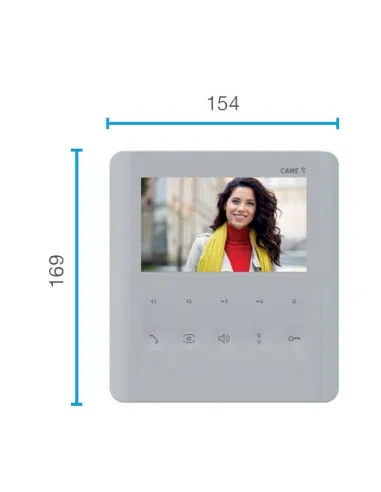 Interphone vidéo mains libres Came BPT PLX V pour systèmes X1 840CH ...