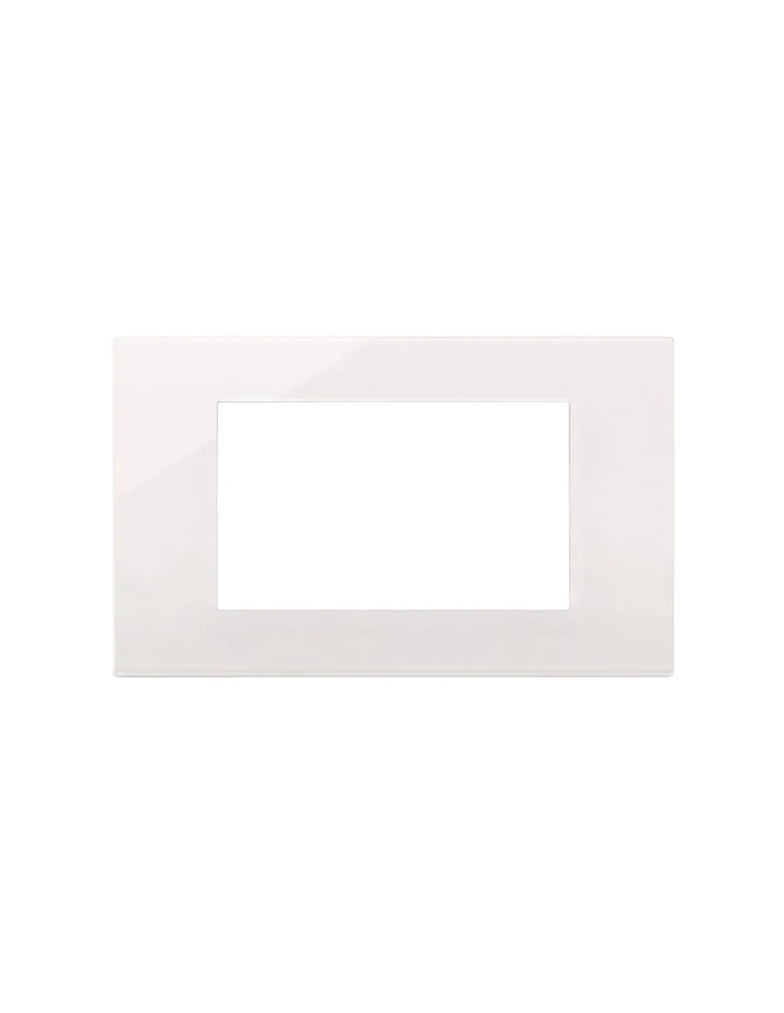 Placca Vimar Linea Reflex 4 Moduli Bianco 30654.40 | Elettroclick