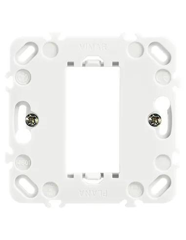 Vimar 14601.G Plana - supporto 1 modulo con griffe grigio | Elettroclick