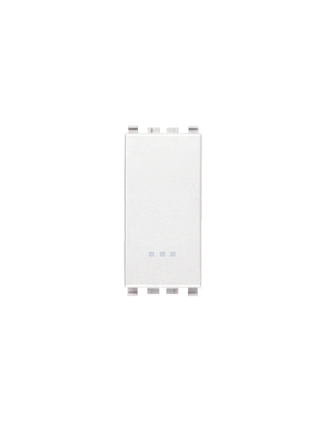 Deviatore Vimar Eikon bianco 1P 16A illuminabile 20005.B | Elettroclick