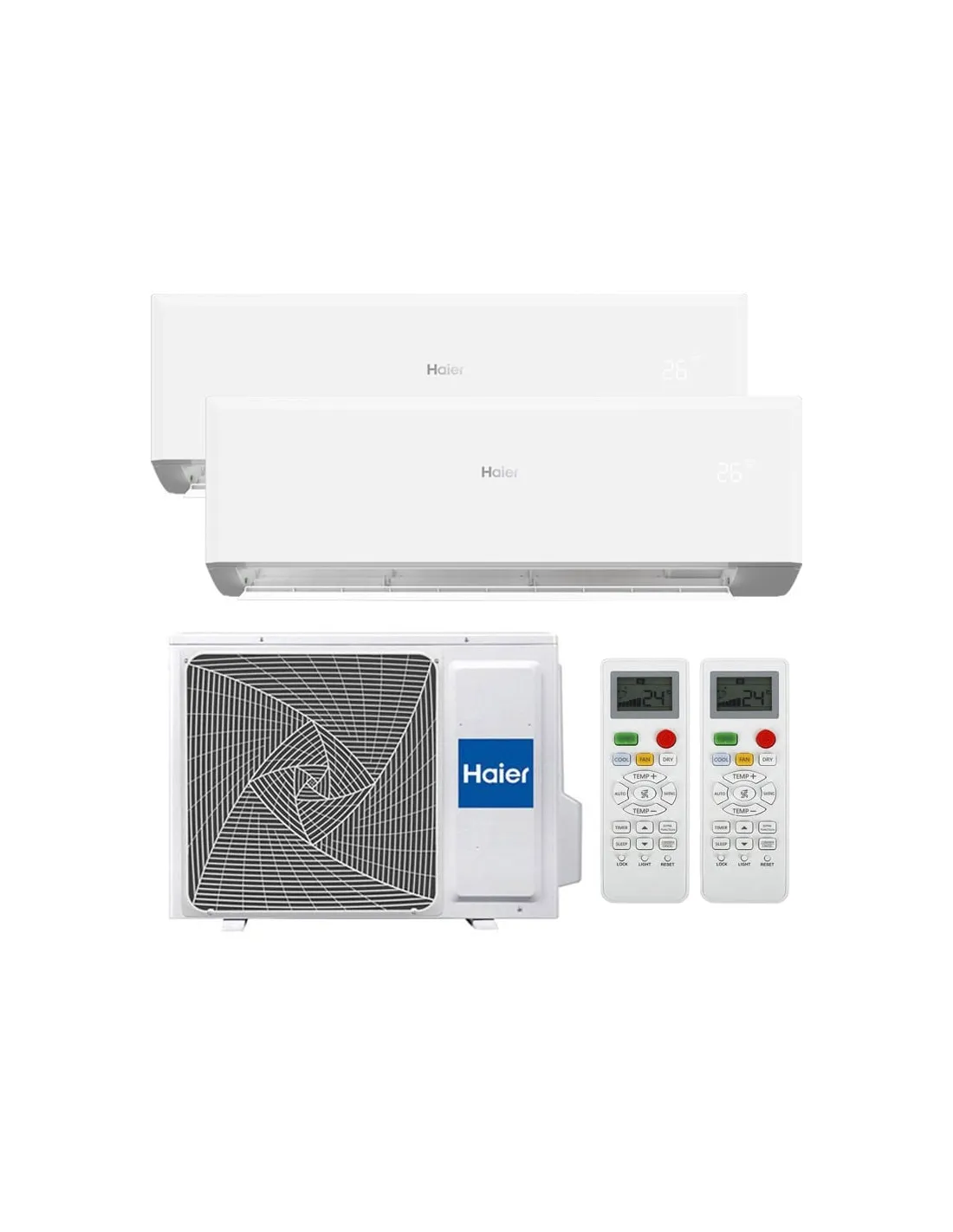 Haier Revive 9000+9000 Wi-Fi R32 Dual Split Air Conditioner