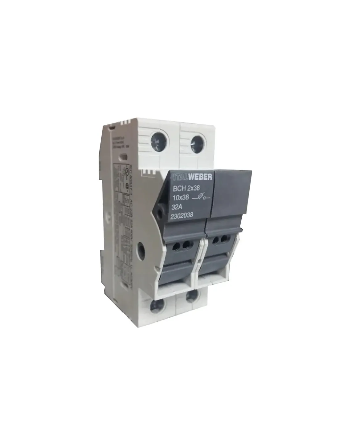 Italweber sectional fuse holder BCH for fuses 10.3 x 38 mm 2303038 ...