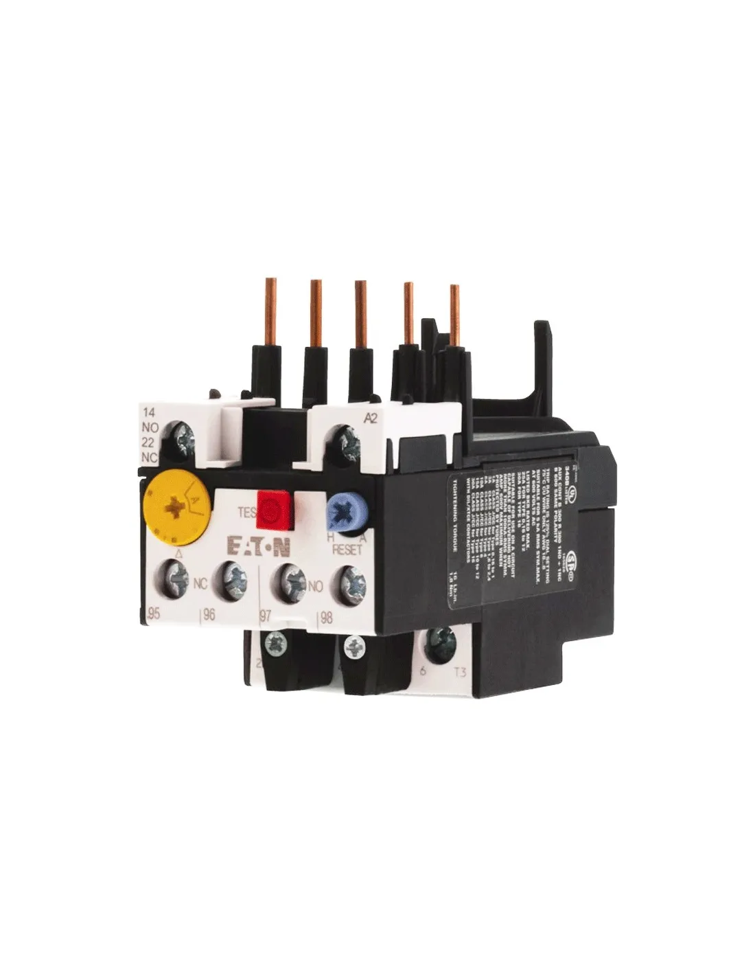 Eaton Thermal Relay 16-24A 1NA+1NC for Contactor 278453 | Elettroclick