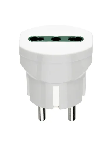 Vimar adapter German plug schuko double socket 16A 00301.B | Elettroclick