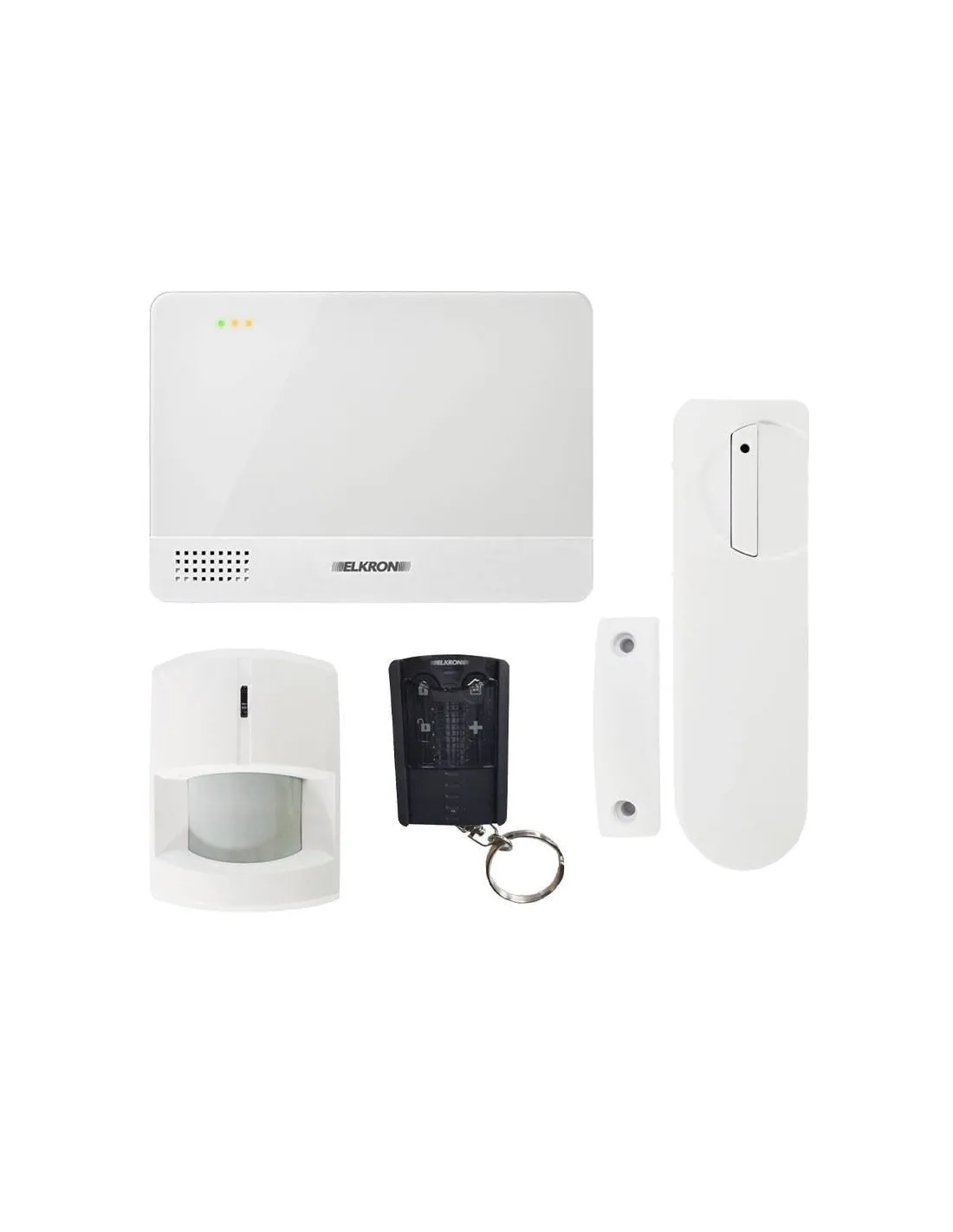 Kit antifurto radio Elkron con centrale CR600WF 868MHz 80KT3000113