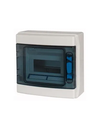Eaton IKA wall switchboard 8 modules IP65 transparent door 174205 ...