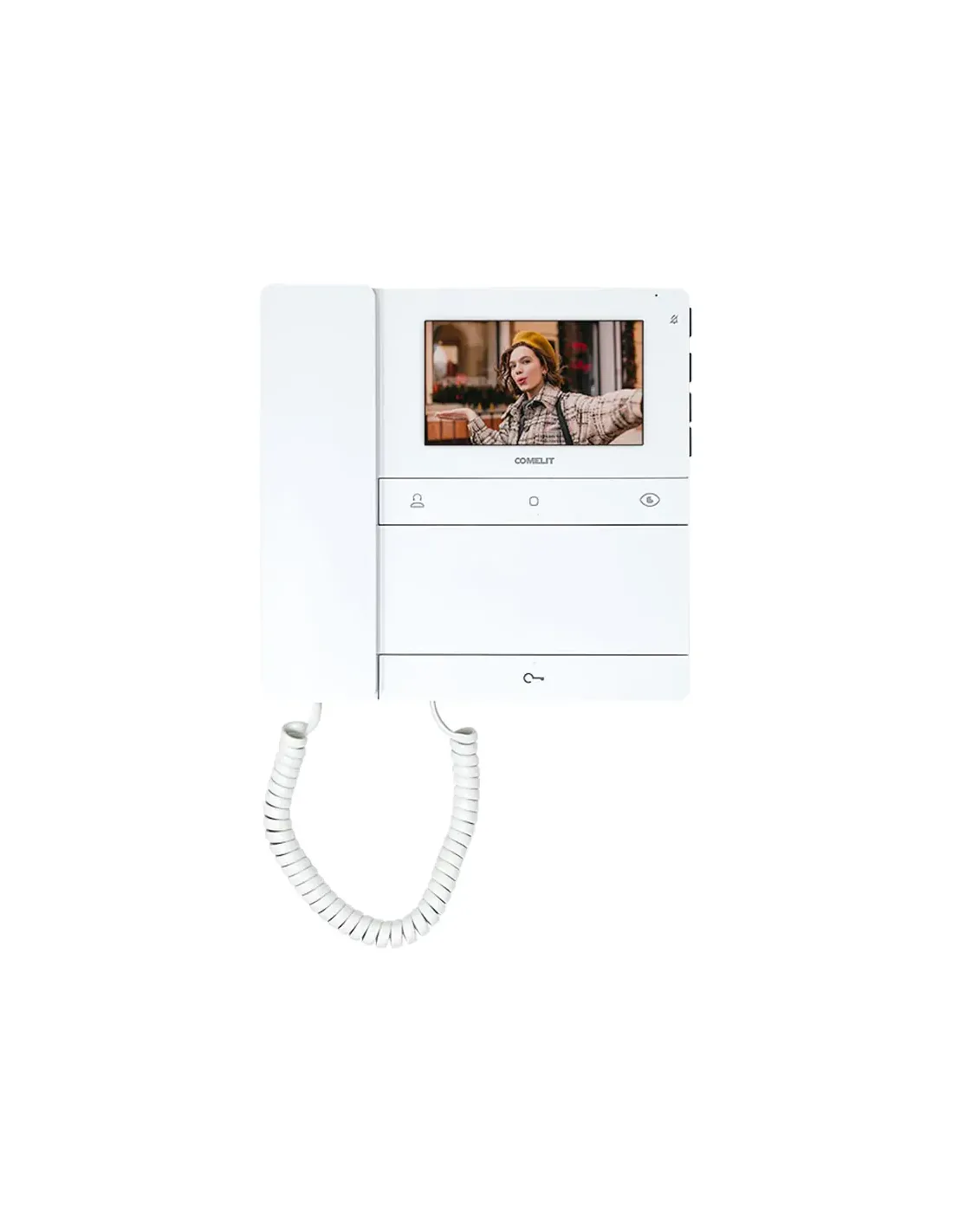 Monitor con cornetta Comelit People a colori per videocitofono 4,3 ...