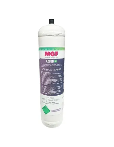 Nitrogen in Cartridge for Air Conditioning Systems Mgf 1 Liter 933090 ...