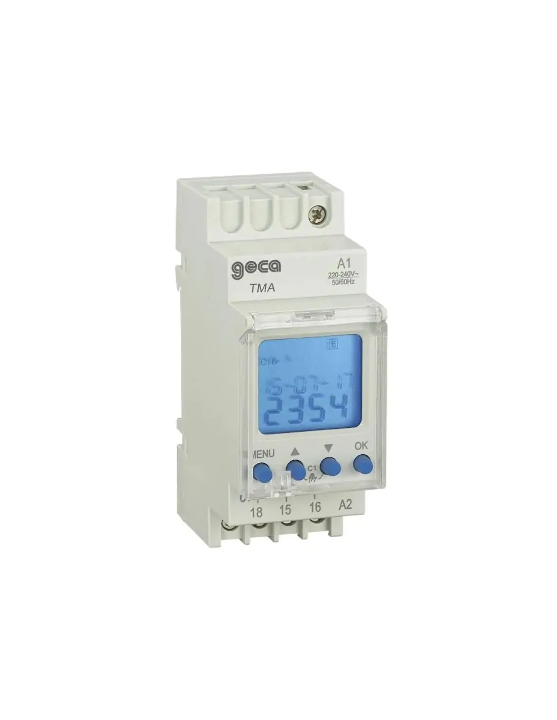 Geca TMA astronomical time switch 1GG/7GG/365GG 2 din modules 32152110 ...
