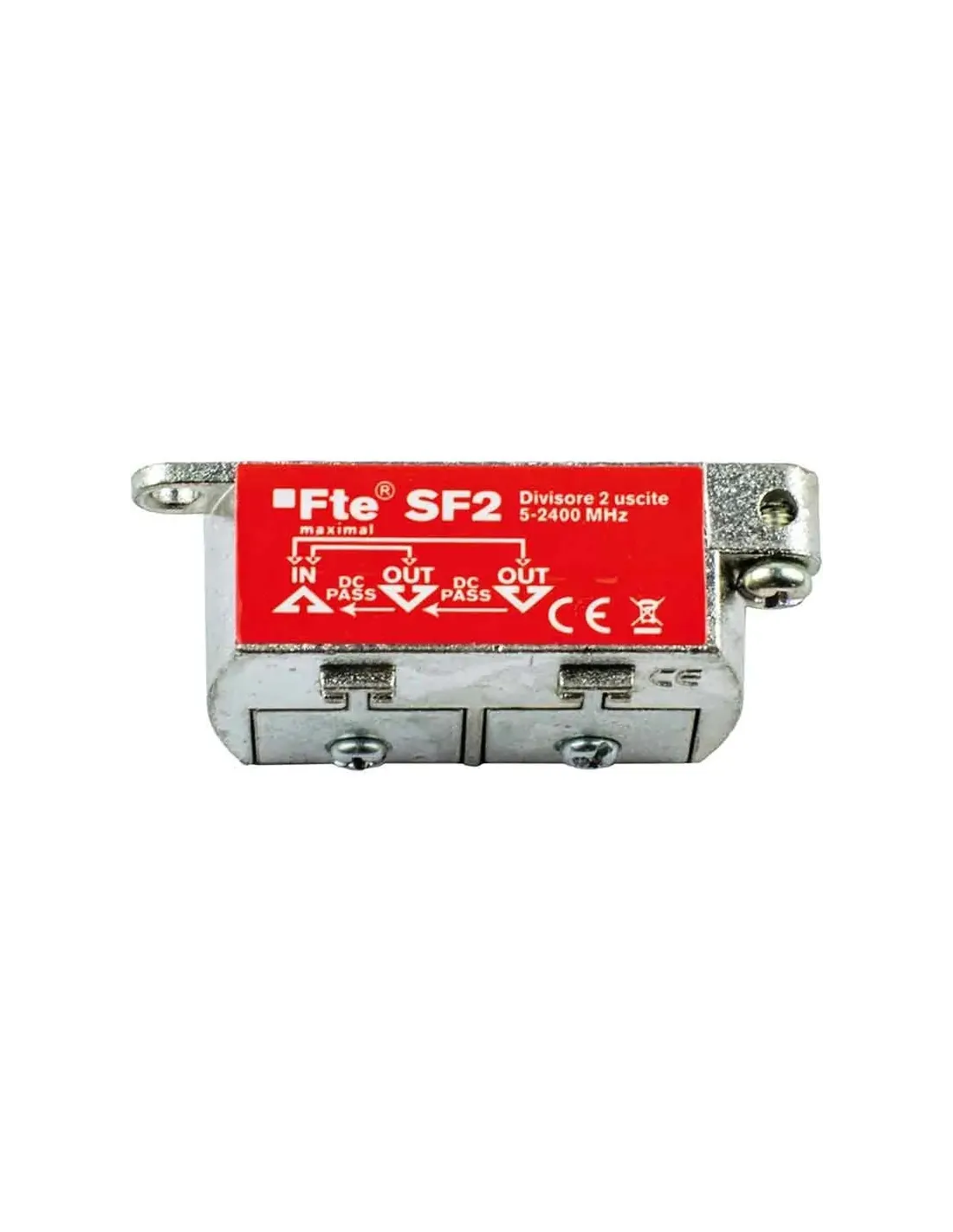 FTE TV divider for digital terrestrial and satellite 2 4db outputs ...
