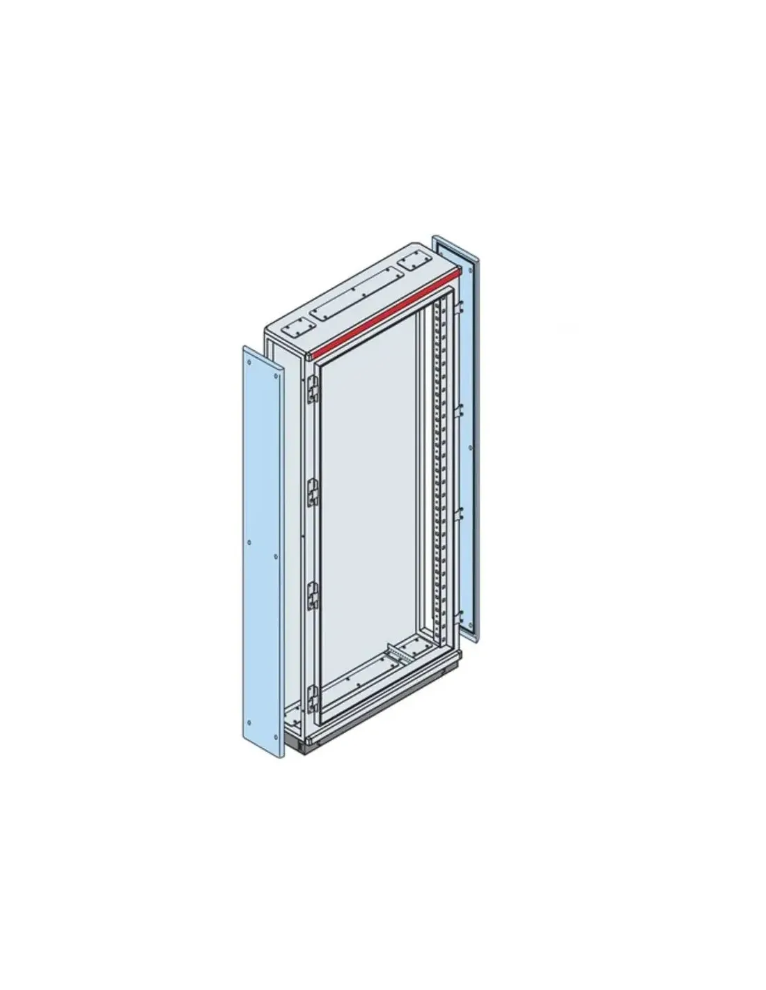 Armoire à structure de sol Abb monobloc 24 modules DIN 630A IP65 SM1662 ...