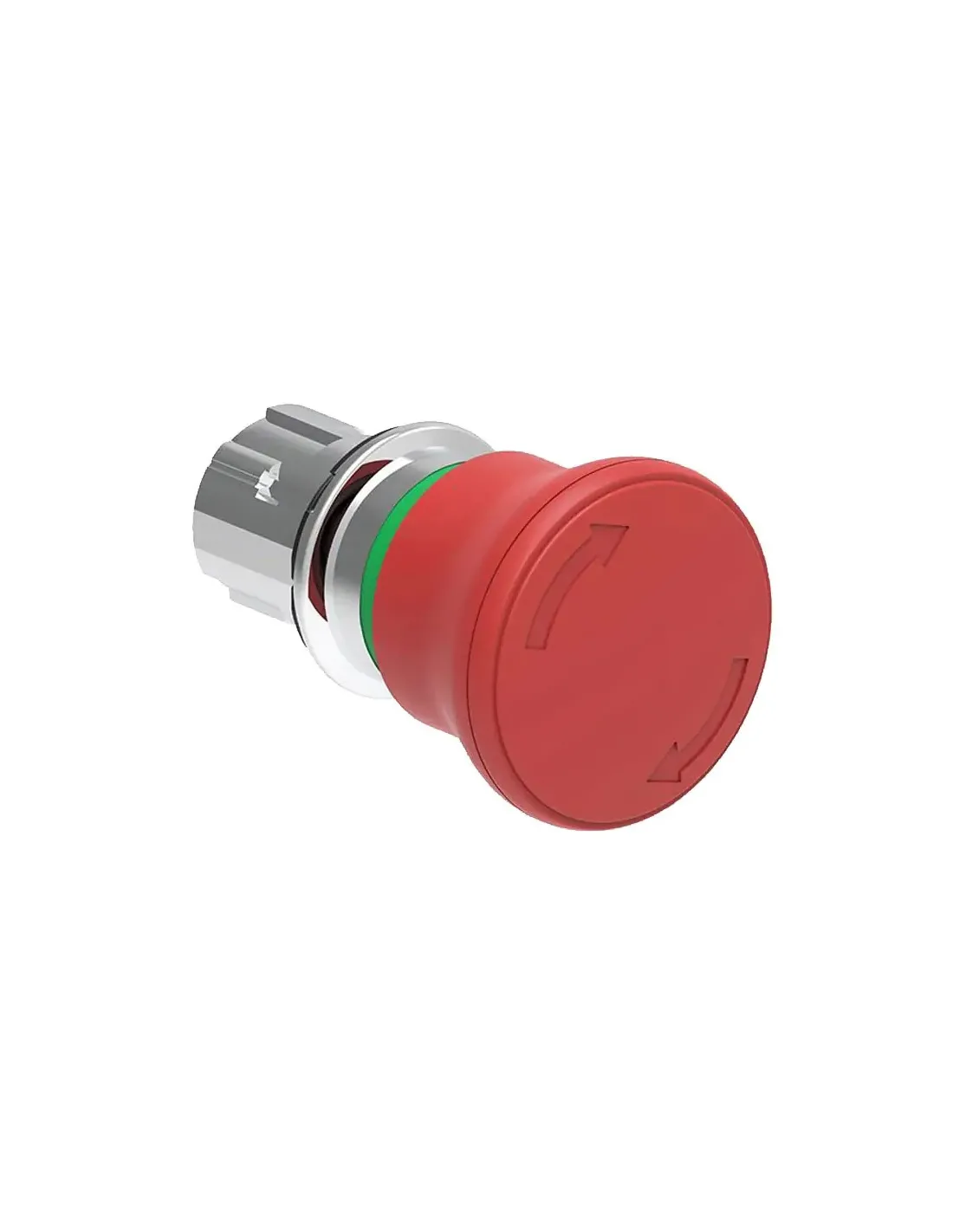 Lovato Platinum 40mm Mushroom Push Button Rotating Red LPSB6644