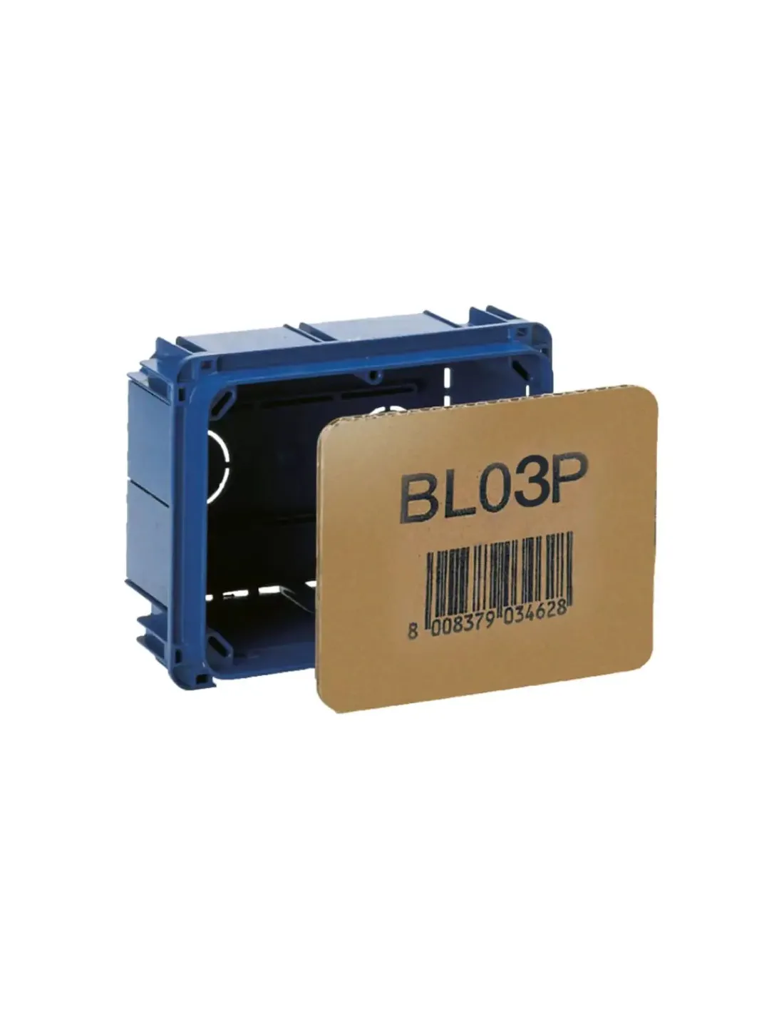 Ave built-in junction box with mortar guard 125X95X73 BL03P | Elettroclick