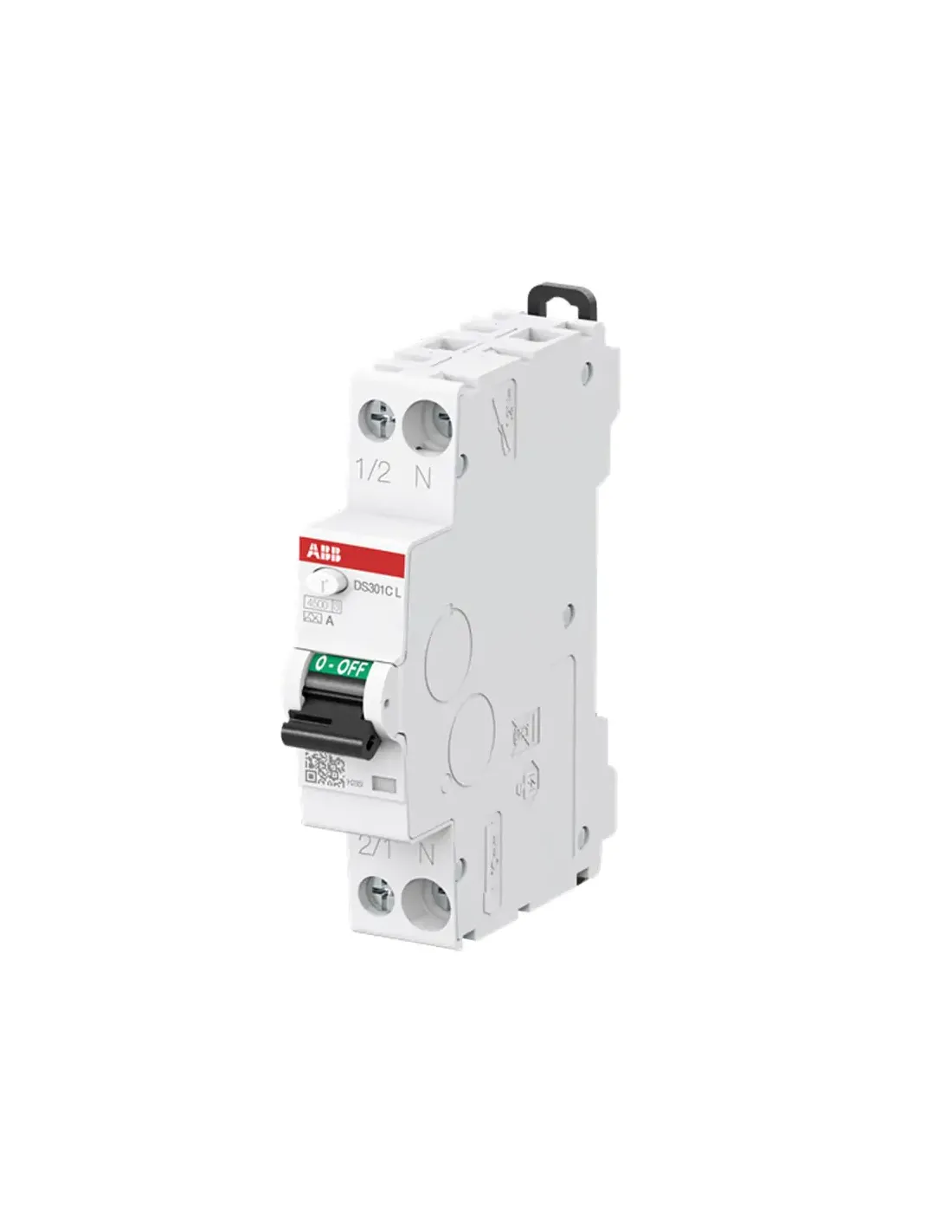 ABB 1P+N 16A 30mA A 4.5kA 1M DS301CLC16A30 differential circuit breaker ...