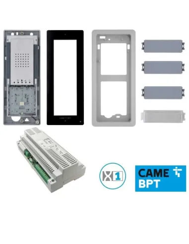 Kit Citofono BPT base impianto con pulsantiera THANGRAM sistema 2 fili ...