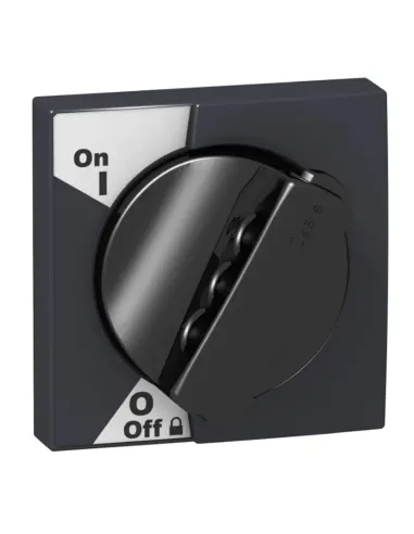Poignée Schneider rotative noire pour IC60 A9A27005 | Elettroclick