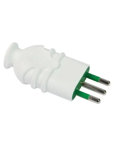 Italian plug S17 2P+T Fanton 16A detachable HI-PRO white 80110 ...