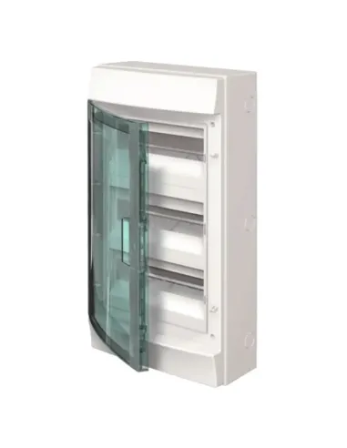 Abb wall switchboard grey 36 modules with IP65 door 65P12X32 | Elettroclick