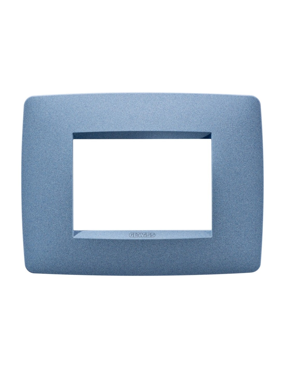 Gewiss GW16103VB Chorus - placca 3 moduli blu mare | Elettroclick