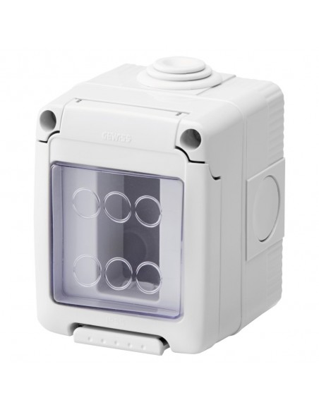 Gewiss contenitore per apparecchi System orizzontale stagno 1 posto ...