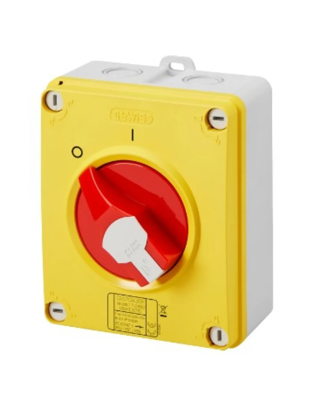 Rotary Switch Disconnector - Hp - Emergency - Insulating Material Box ...