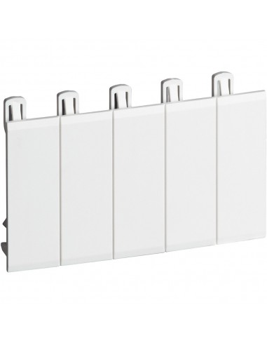 Cache blanc Bticino 5 modules din | Elettroclick