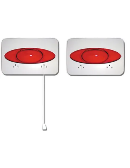 Kit Allarme Emergenza Bagno Ermes con Terminale Interno ed Esterno ...
