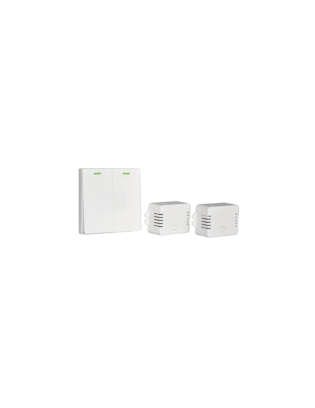 Bravo EUN 93003206 2 Button Wireless Push Button Light Switch ...