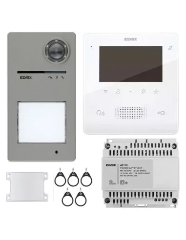 Kit Videocitofono monofamiliare Vimar Tab Free 4,3 K7559.R | Elettroclick