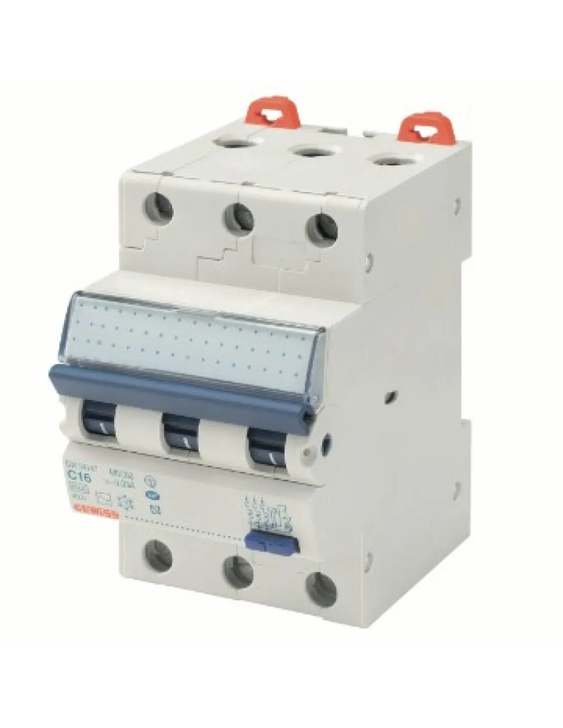 Compact Differential Magnetothermal Switch - Mdc 60 - 3P Curve C 16A ...