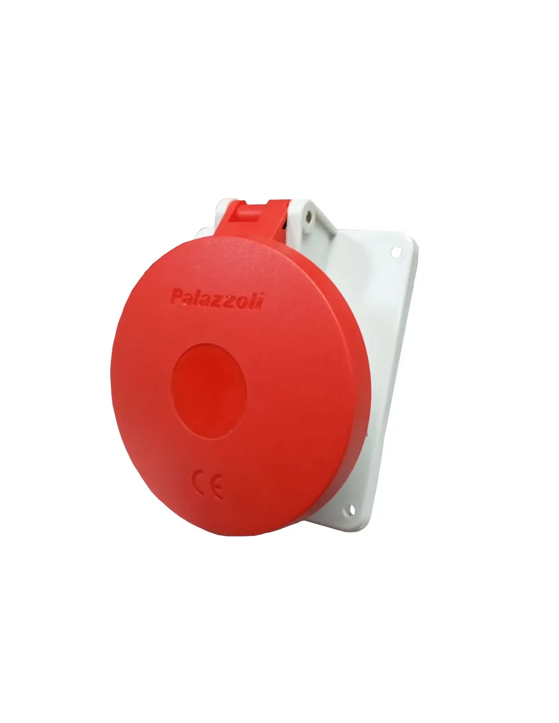 Palazzoli CEE industrial socket for panel 3P+N+E 32A 400V IP44 ...