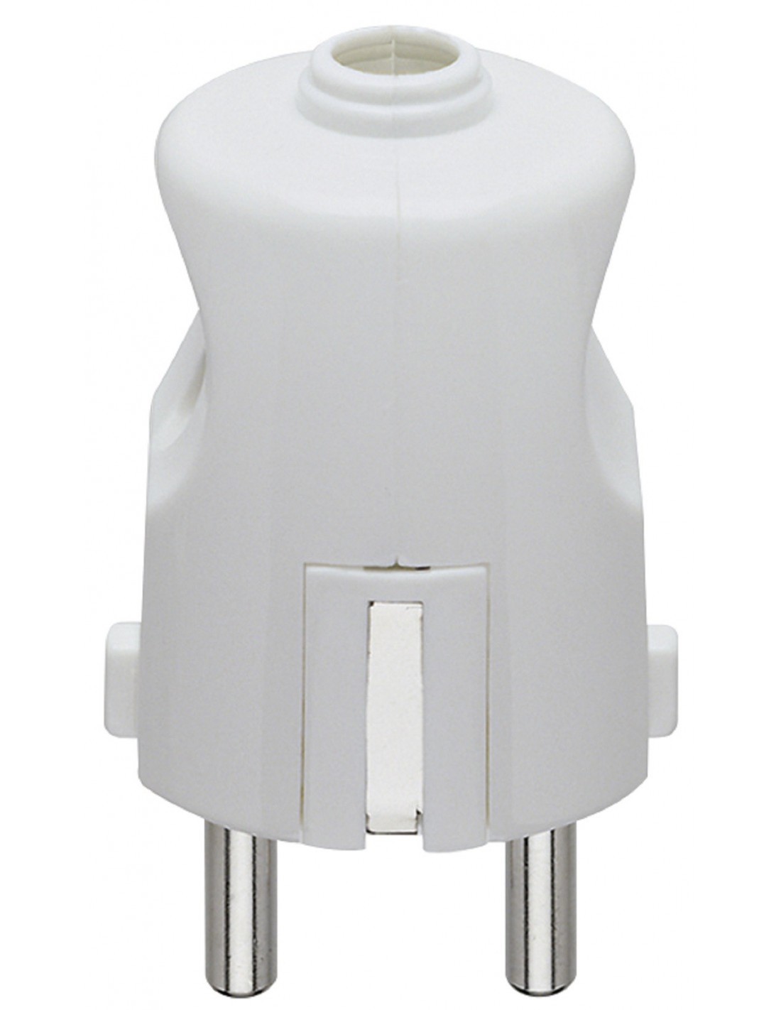 Vimar 00230.B - 16A German axial plug white | Elettroclick