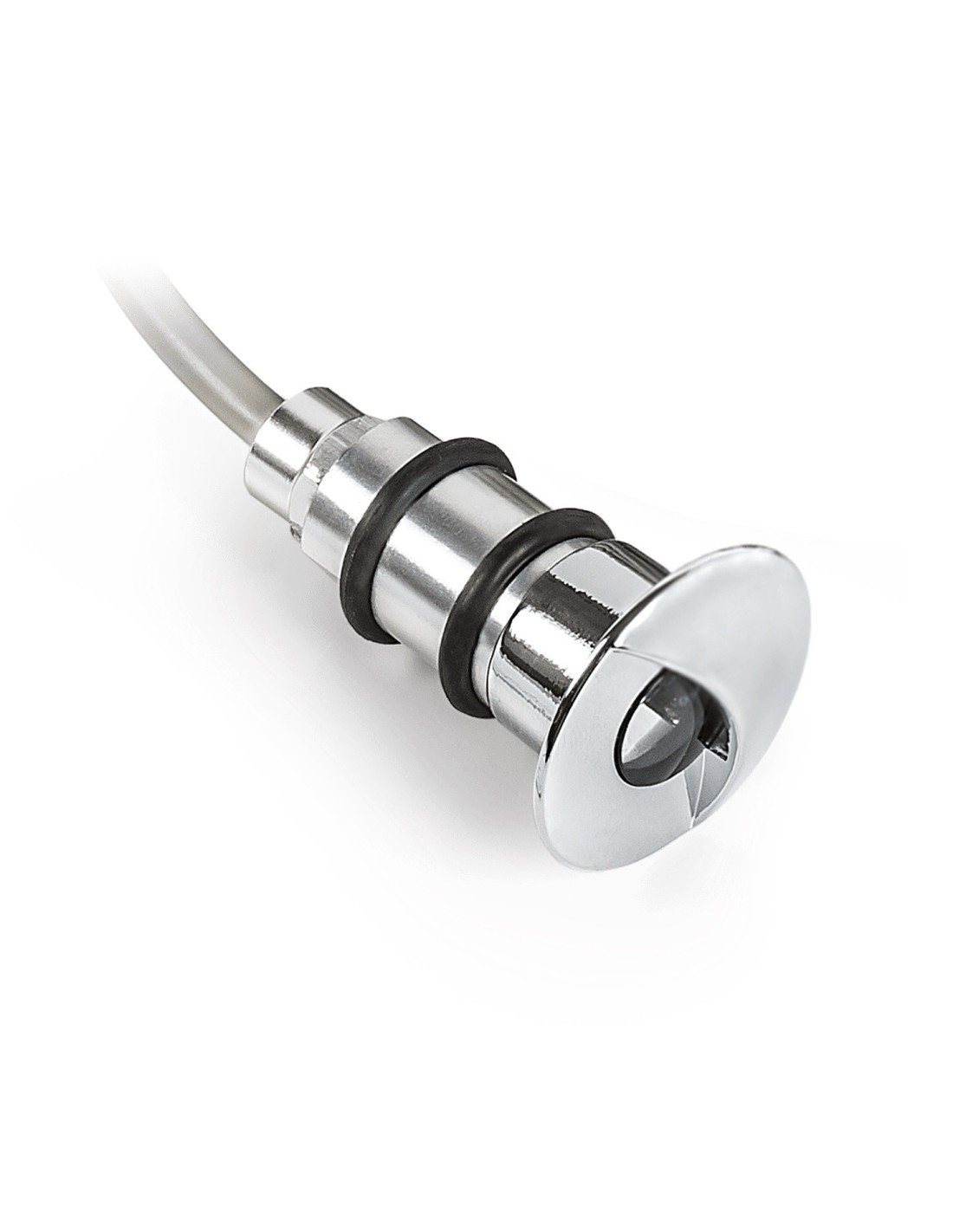 Lampo EYELED/CR/BC - LED walkable spotlight 1W 3000K | Elettroclick