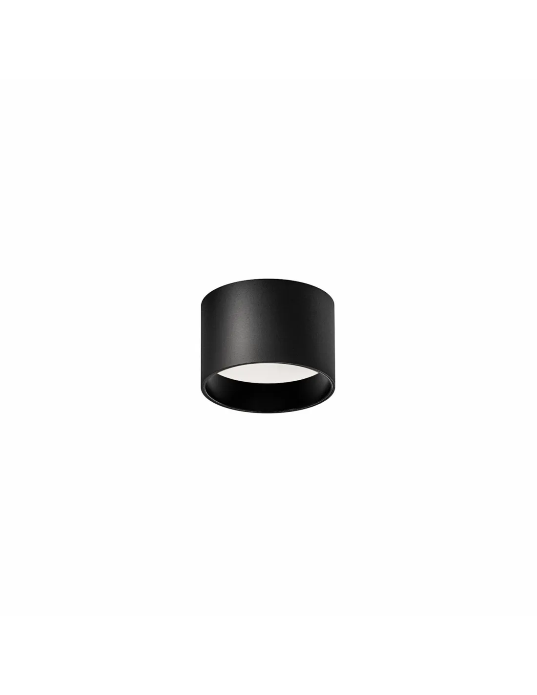 Gea Luce Ceiling GPL331C LED Satin Black Aluminum | Elettroclick