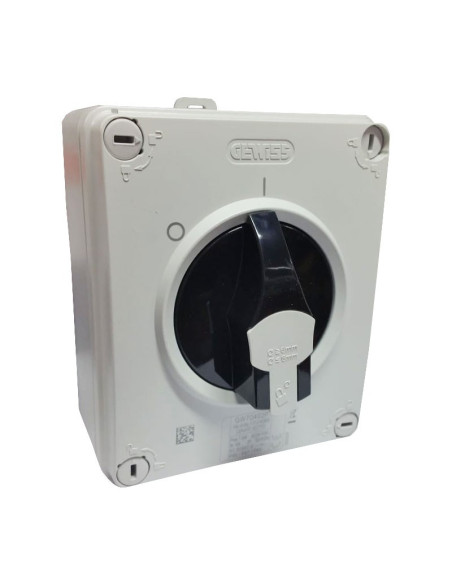 Gewiss HP 3X16A IP65 wall mounted rotary switch | Elettroclick
