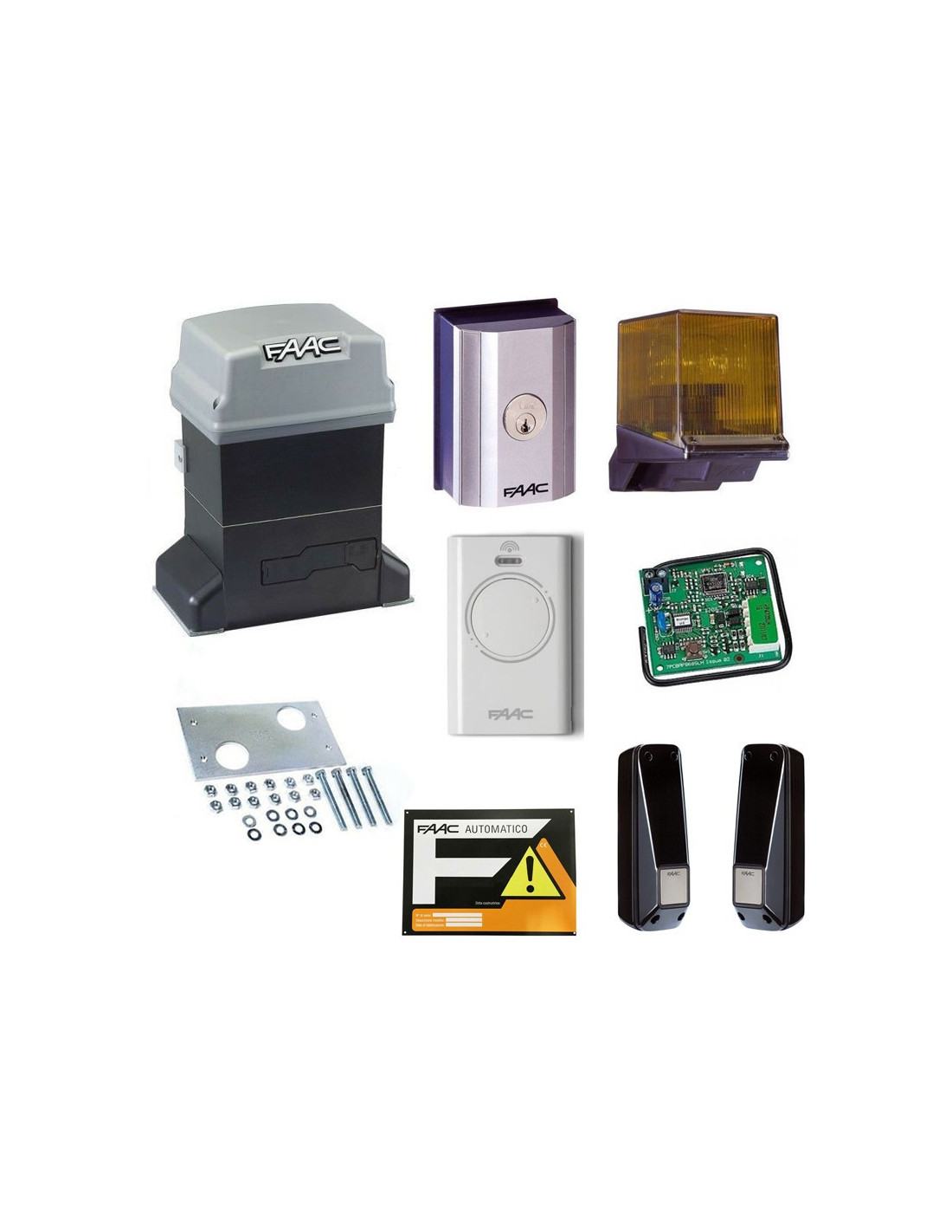 Faac Practical KitKit for sliding gate | Elettroclick