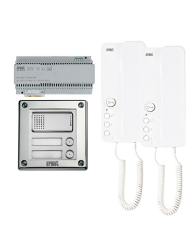 Sinthesi Steel Urmet intercom kit | Elettroclick