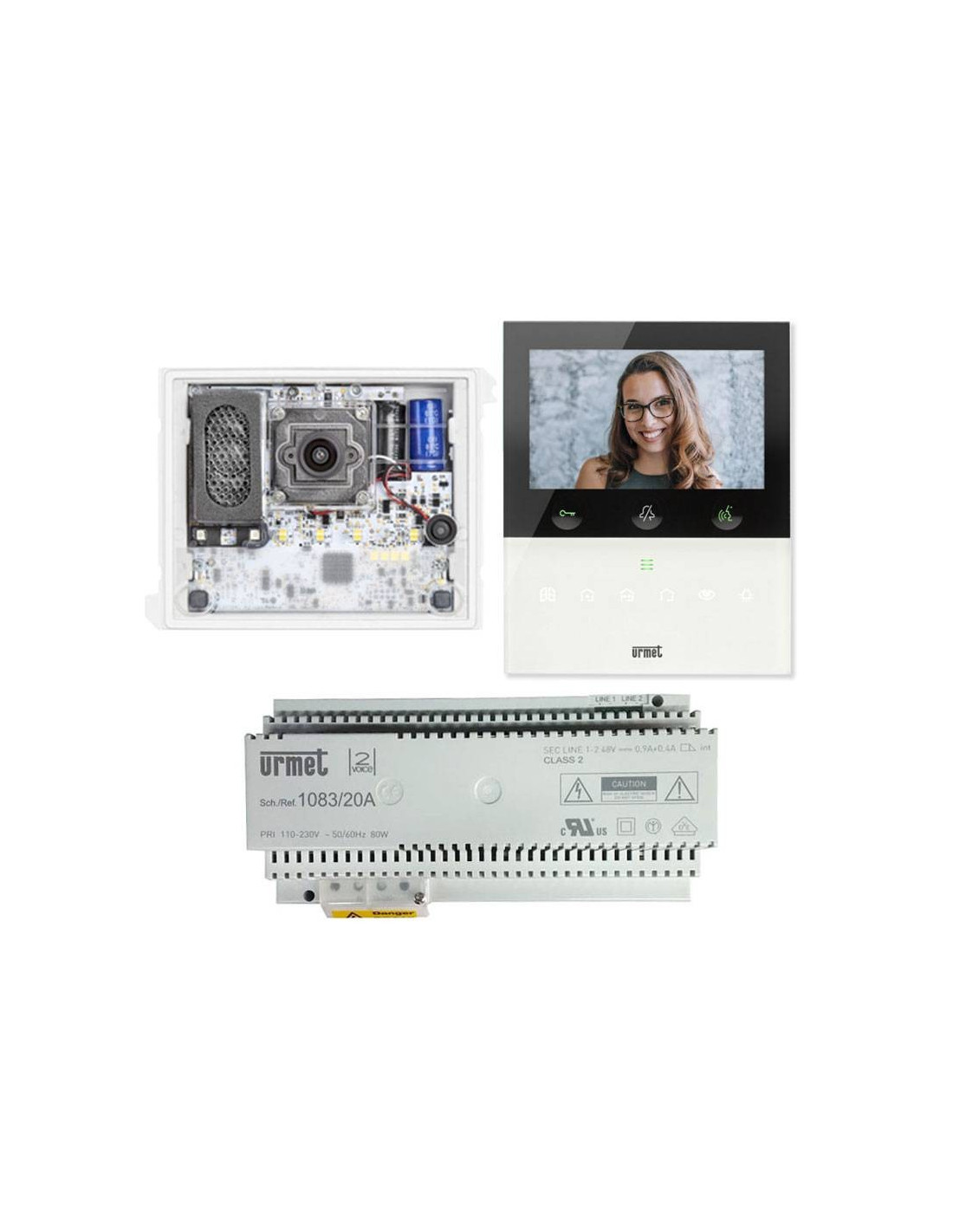 Urmet Alpha Basic Video Kit with VOG5W | Elettroclick